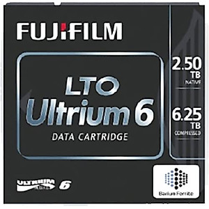 Fuji 81110000853 Ultrium-6 2.5Tb-6.25Tb Library Labeled Data Cartridge - Pack of 20