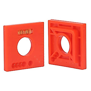 2Pcs Marks Offset Ruler, ABS Multifunction Parallel Lines Level 45 Degree Cutting Marking Carpentry Tool