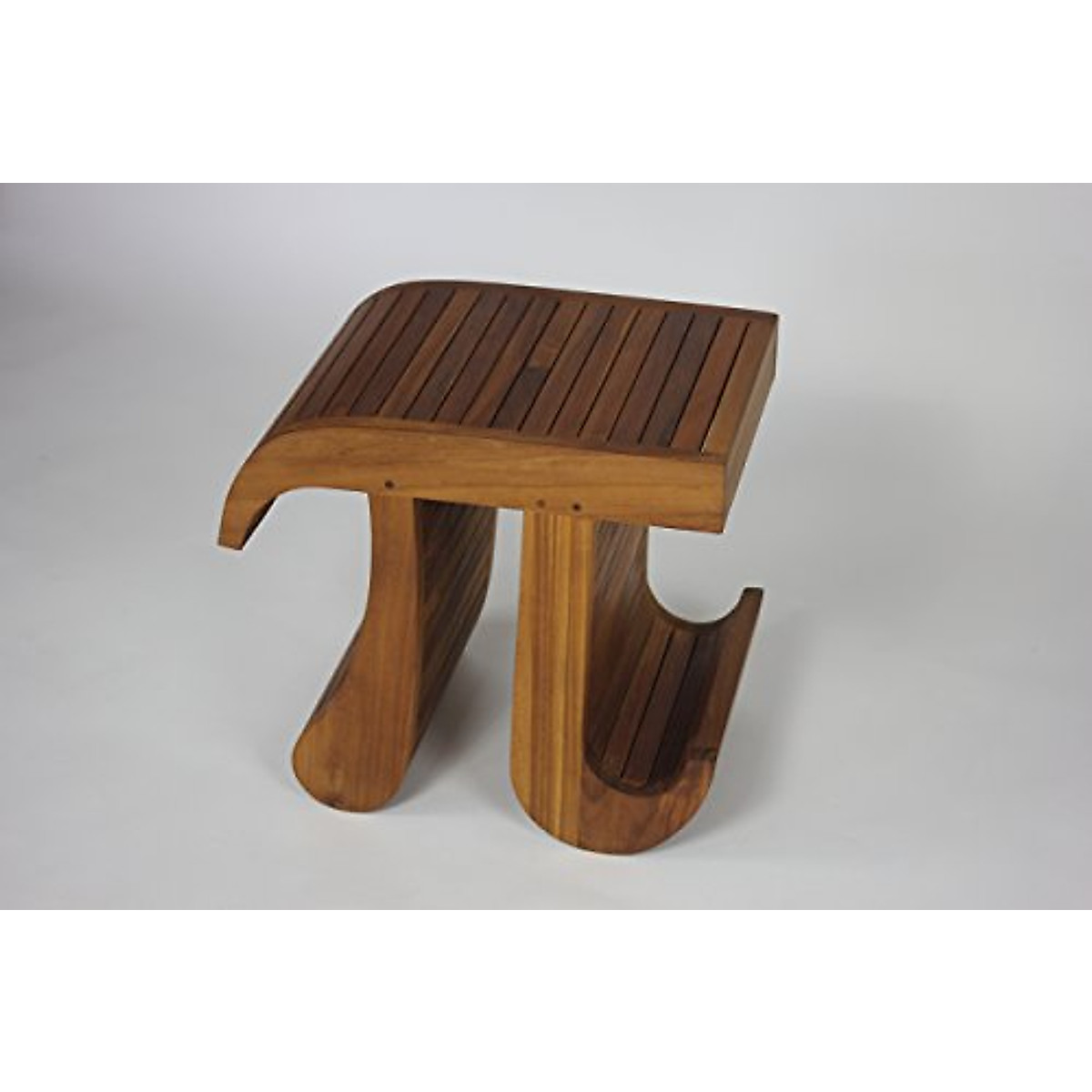 AquaTeak Patented Pi-Shaped Teak Bench