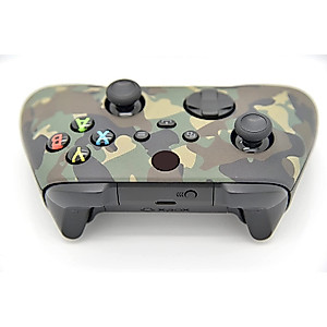 Wireless Custom Controller Compatible with PC, Windows 10+, Series X/S & One (Series X/S Green Camo)