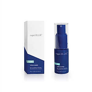 Capri Blue Dry Shampoo Powder - Volumizing Non Toxic Dry Shampoo - Non Aerosol Spray Travel Size Bottle - Arrowroot Powder for Oil Absorbing - No Added Gluten, Parabens, or Sulfates (Volcano, 0.55 oz)