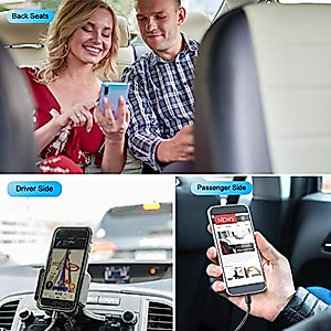 Multi Port USB Car Charger, 50W 6 Port Car Charger Adapter, 12V USB Charger Multi Port Car Phone Charger, USB Cigarette Lighter Adapter for iPhone 13/12/11 Samsung Galaxy and Other USB Devices