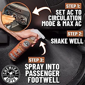Chemical Guys AIR_300 New Car Scent and Leather Scent Combo Pack, Great for Cars, Trucks, SUVs, RVs & More, 16 fl oz (2 Items)