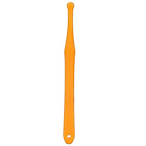 Tooth Stain Remover, Portable Washable Tartar Eraser Ergonomics Reusable Remove Tartar for Tooth Cleaning(orange)