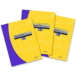 Saxon Math 8/7 with Prealgebra (Kit: Text, Test/Worksheets, Solutions Manual)