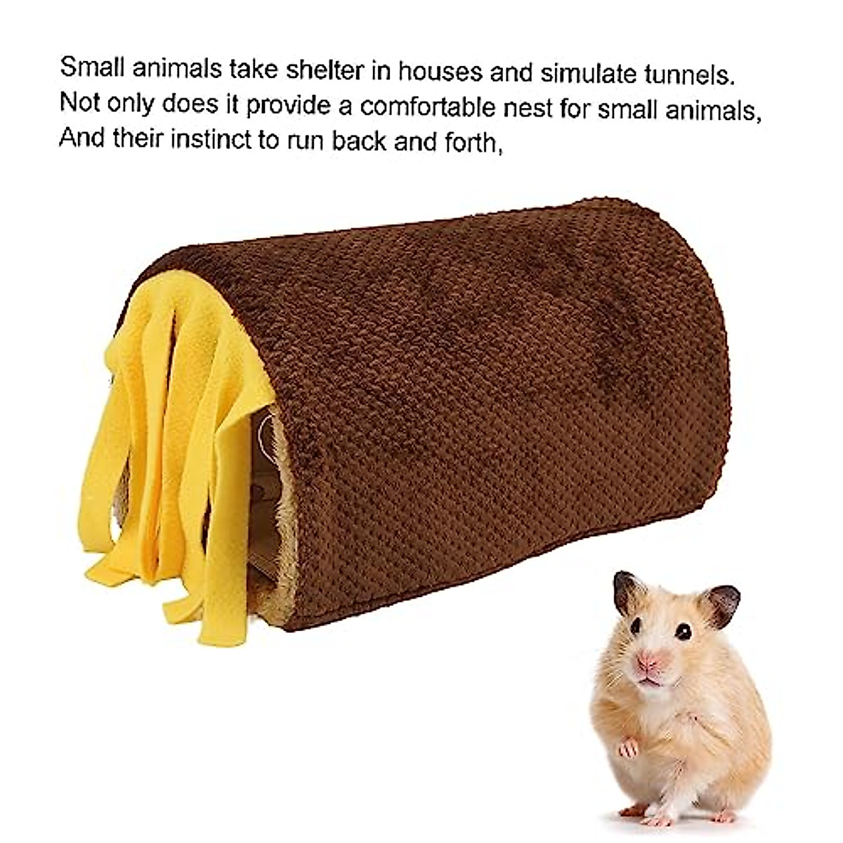 Multi-functional Small Animal Cage with Tunnel House Bed & Playpen for Guinea Pig Hamster Rat Chinchilla Flying Squirrel – Easy to Assemble & Portable Pet Habitat for Indoor & Outdoor Use