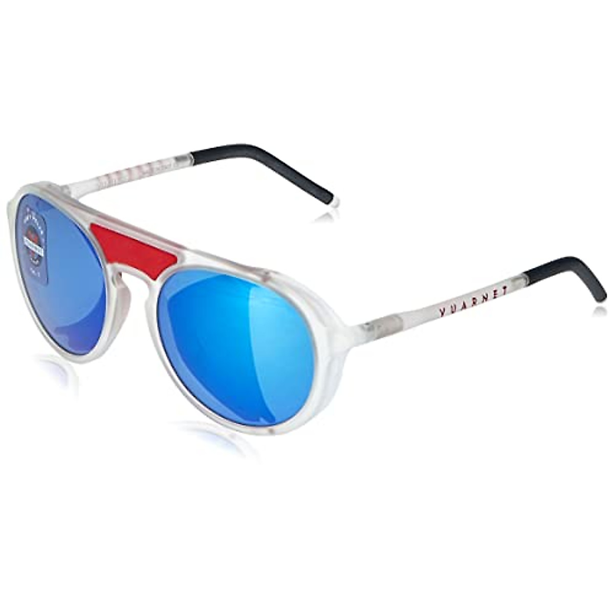 Vuarnet sunglasses Vuarnet Ice (VL-1709 0008-1626) Transparent Crystal - Grey green polarised with Blue mirror effect lenses