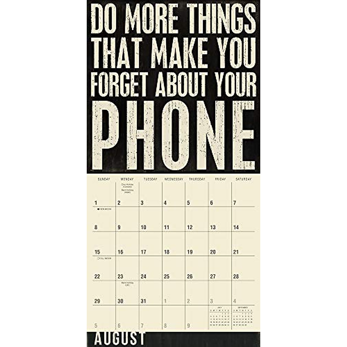 2021 Words to Live By 16-Month Wall Calendar