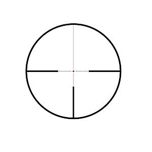 Vantage 30 WA IR Riflescope 1-4x24, 30mm, IR (L4A Dot)