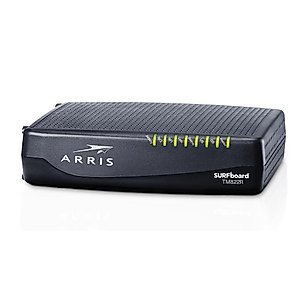 ARRIS SURFboard mAX (8x4) DOCSIS 3.0 Cable Modem, 343 Mbps Max Speed, Xfinity Telephone Capable for 2 Lines, Certified for Comcast Xfinity Only (TM822R)