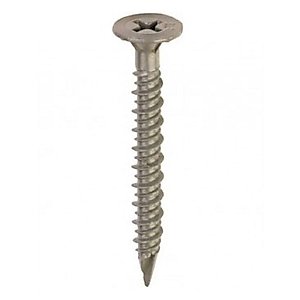 Rock-On 23311 9 by 1-5/8" Serrated Head Star Drive Cement Board Screws (140 Pack)