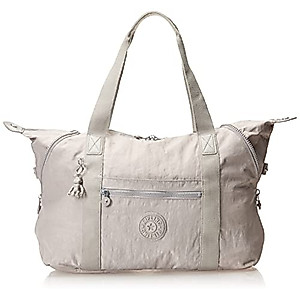 Kipling womens Art M tote bag, Grey Gris, Large US