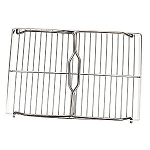 GANAZONO Grill Folding Bracket Fishing Grill Grate Metal Barbecue Grill Stainless Steel Grill Grate Folding Campfire Grill Barbecue Rack Portable Grills Collapsible Campfire Grill Burner