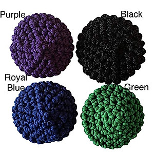 Handmade Nylon Kitchen Scrubbers - Pot Scrubbers - Sponge - Scouring Pad - Reusable - Scrubbies - set of 3 (or 4) - double thickness - large