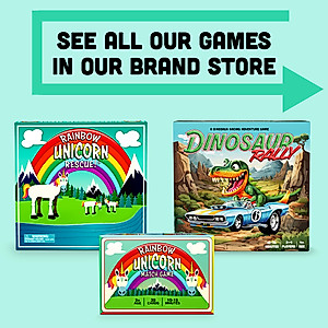 Rainbow Unicorn Rescue - Board Game for Kids Ages 4-8, Fun Family Board Games, Games for 4+ Year Olds, Kids Games for 4+ Year Old Birthday Gift, Unicorn Toy for Girls and Boys, Cooperative Board Games