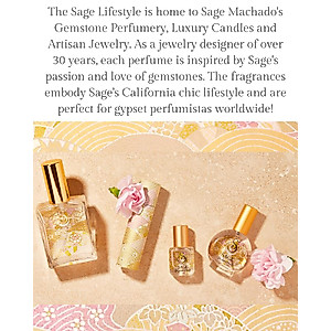 Diamond Organic Perfume Spray by Sage- 2 oz, Vegan & Cruelty-Free, Subtle Scent, Sandalwood, White Amber, Musk