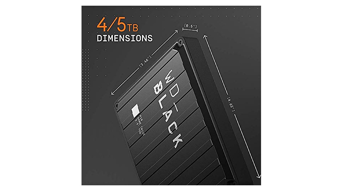WD Black 5TB Game Drive: Fast & Portable Storage
