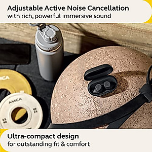 Jabra Elite 7 Active in-Ear Bluetooth Earbuds - True Wireless Sports Ear Buds ShakeGrip for The Ultimate Active fit and Adjustable Active Noise Cancellation - Black