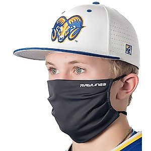 Rawlings | Sports Performance Face Mask | Youth/Small | Head Strap | Black