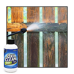 OxiClean - Outdoor Multipurpose Super Concentrated Cleaner - Makes 1 Gallon - Stain Remover - Driveway Cleaner for Concrete - Degreaser for Cement, Brick, Vinyl, and Patio Furniture (6oz = 1 Gallon)