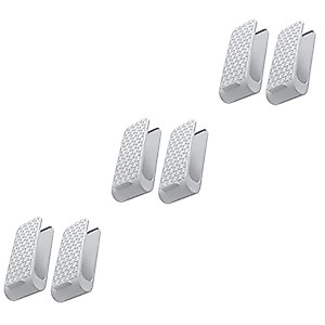 STOBAZA 6 pcs Organization High with Slipper Organizers Shoe Household Stacker Heel Space Shop Shoes Deck Display Racks Holders Organizer Slot Use Holder Adjustable Home Sneaker Decker
