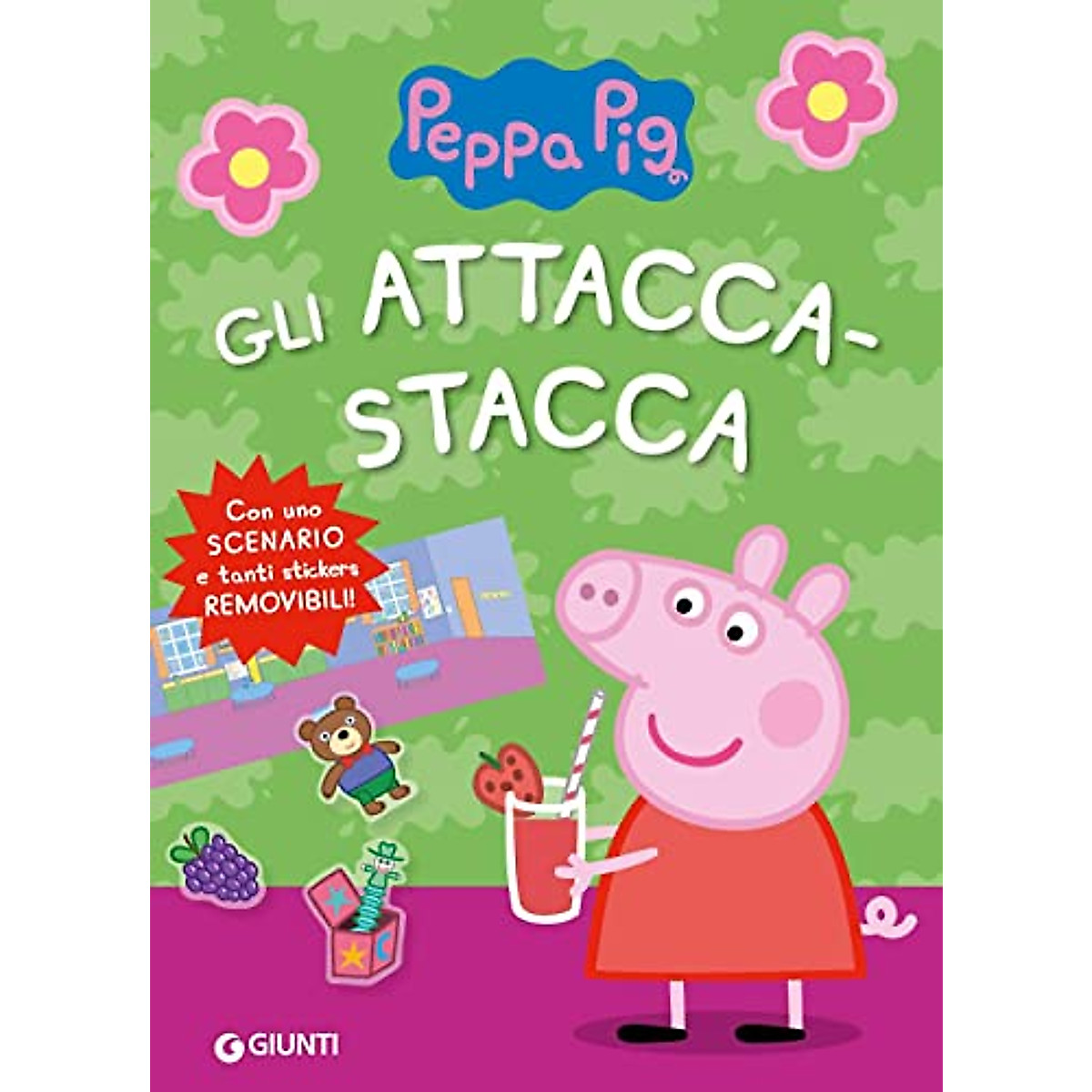 Gli attacca-stacca di Peppa Pig. Con adesivi. Ediz. a colori