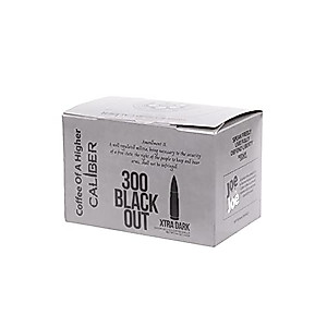 Caliber Coffee 300 Black Out Extra Dark Roast, 12 Count Pod