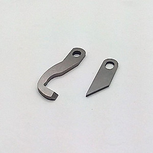 HONEYSEW Upper + Lower Knife for Brother 3034D Serger Overlocker Machine Blade #XB0563001 XB1459001