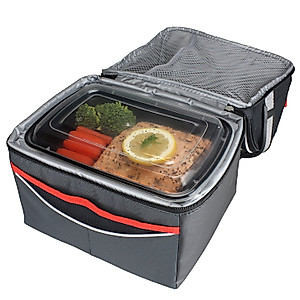 Freshware Meal Prep Containers [15 Pack] 1 Compartment with Lids, Food Containers, Lunch Box | BPA Free | Stackable | Bento Box, Microwave/Dishwasher/Freezer Safe, Portion Control (28 oz)