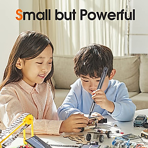 51 in 1 Electric Screwdriver Set, UF-TOOLS Portable Mini Rechargeable Cordless Precision Screwdriver with Battery & LED Light, Magnetic Driver Bits Set, Professional Repair Tool Kit for Electronics