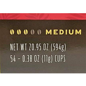 Lion Coffee Single Serve Coffee Pods ORIGINAL Roast (Pack of 54) with Exclusive Lion Coffee Factory Direct Brand Registered Sticker, AN ISLAND FAVORITE