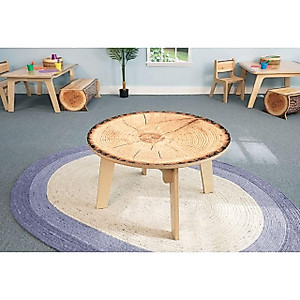 Whitney Brothers WB0889: Nature View Live Edge Round Table 20H