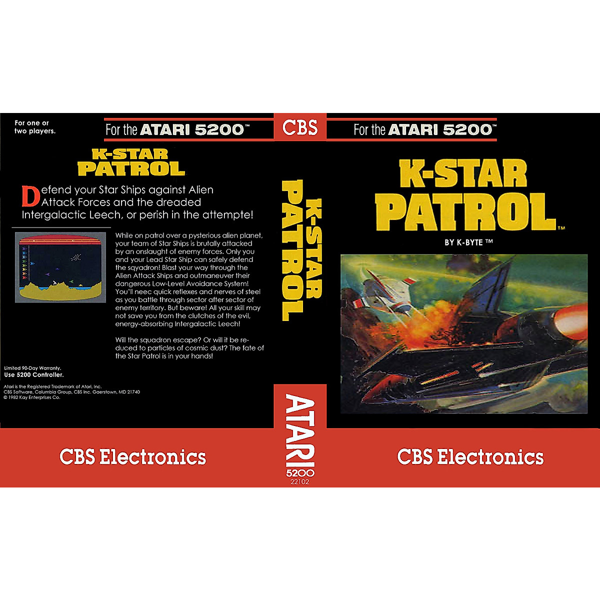 K-STAR PATROL, ATARI 5200