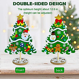 Krinisou Christmas Crafts and White Cat Purse for Kids 5-12, Christmas Stocking Stuffers for Kids Xmas Present