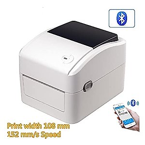 VIBY 10mm Width High Print Speed 152mm/s Thermal Label Printer Thermal Barcode Thermal Shipping Label Printer Support QR Code