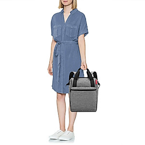 reisenthel Allrounder R Backpack, Secure Zipper, Two-Way Carry Handles, Twist Silver