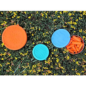 Ecolunchbox Seal Cup Trio 3-Piece Nesting Stainless Steel Leak-Proof Food Storage Containers