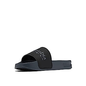 Columbia Women's Tidal Ray PFG Slide, Black/Graphite, 7