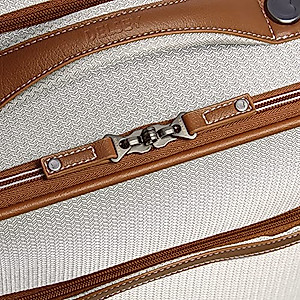 DELSEY Paris Chatelet 2.0 Softside Luggage Under-Seater with 2 Wheels, Angora, Carry-on 16 Inch