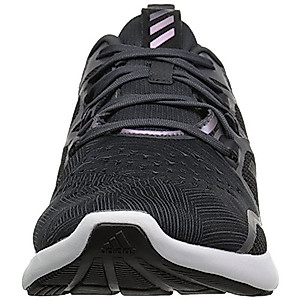 adidas Women's Edgebounce Mid Running Shoe, Carbon/Black/Night Metallic, 8.5 M US