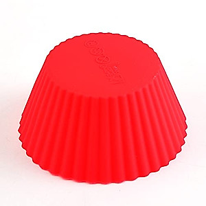 Silicone Cupcake Cups Pack of 24.Reusable Silicone Baking Cups,Multicolor Muffin Liners .Resistance High Temperature. Silicone Cups for Baking