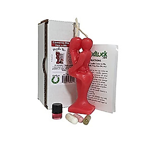 Red Come to Me Candle Kit - Love Drawing Ritual - Spell * KIT Vela Ven a Mí, Endulzamiento - Rituales Y Hechizos.