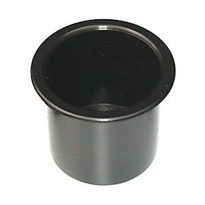 Plastic Small 2 7/8 inch Black Drop in Beverage Drink Can Holder Insert Perfectly Fits 12oz Beverage cans and 16oz Plastic Water Bottles Multipack Wholesale Bulk Listing Poker Table(2)