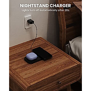 Dual Wireless Charger for Samsung Galaxy Watch and Phone, Duo Charging Pad for Galaxy Watch 5/4/3,Active 2/1,Charging Station for Galaxy Buds 2/+/Pro/Live (Black)