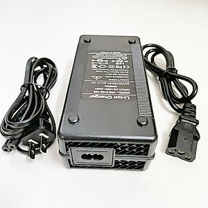 [Verified Fit] 67.2 Volt 3 Amp 3-Pin Battery Charger for 60V(16S) Lithium, for CityCoco 1000W Fat Tire, MotoTec Fatboy and More