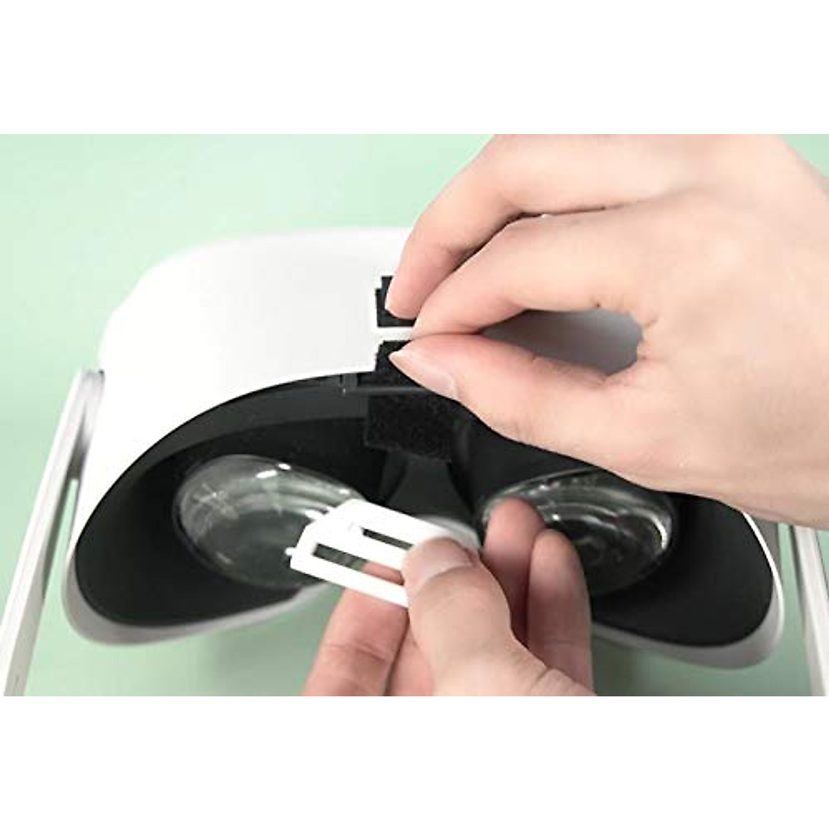 Adapter Kit for Oculus Quest 2 Gen to Connect with Vive Deluxe Audio Strap-3D Printed-Durable (White)