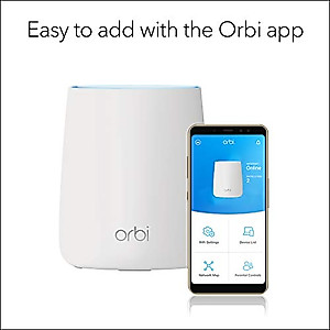 NETGEAR Orbi Mesh WiFi Add-on Satellite (RBS20) - Discontinued by Manufacturer