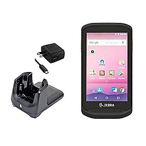 Zebra TC20 Scanner with Cradle Included, Android 8.1, WiFi, 2D/1D Barcode Reader (Renewed)