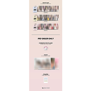 LOVESTRUCK! Kep1er Album [EYE CONTACT+LOVE STRIKE+FIRST BLUSH Full Set]+Pre Order Benefits+BolsVos K-POP Inspired Digital Planner, Digital Sticker Pack (4th Mini Album)