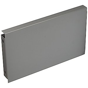 Salsbury Industries Front Base for 12-Inch Metal Locker, Gray